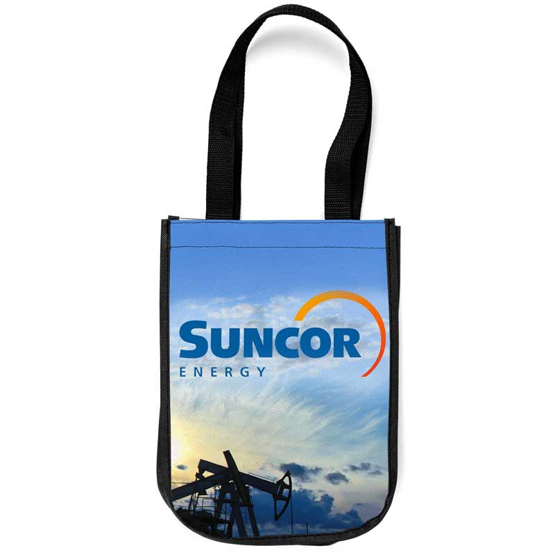 9” x 12” Laminated Full-Color Tote Bag – High Caliber Line