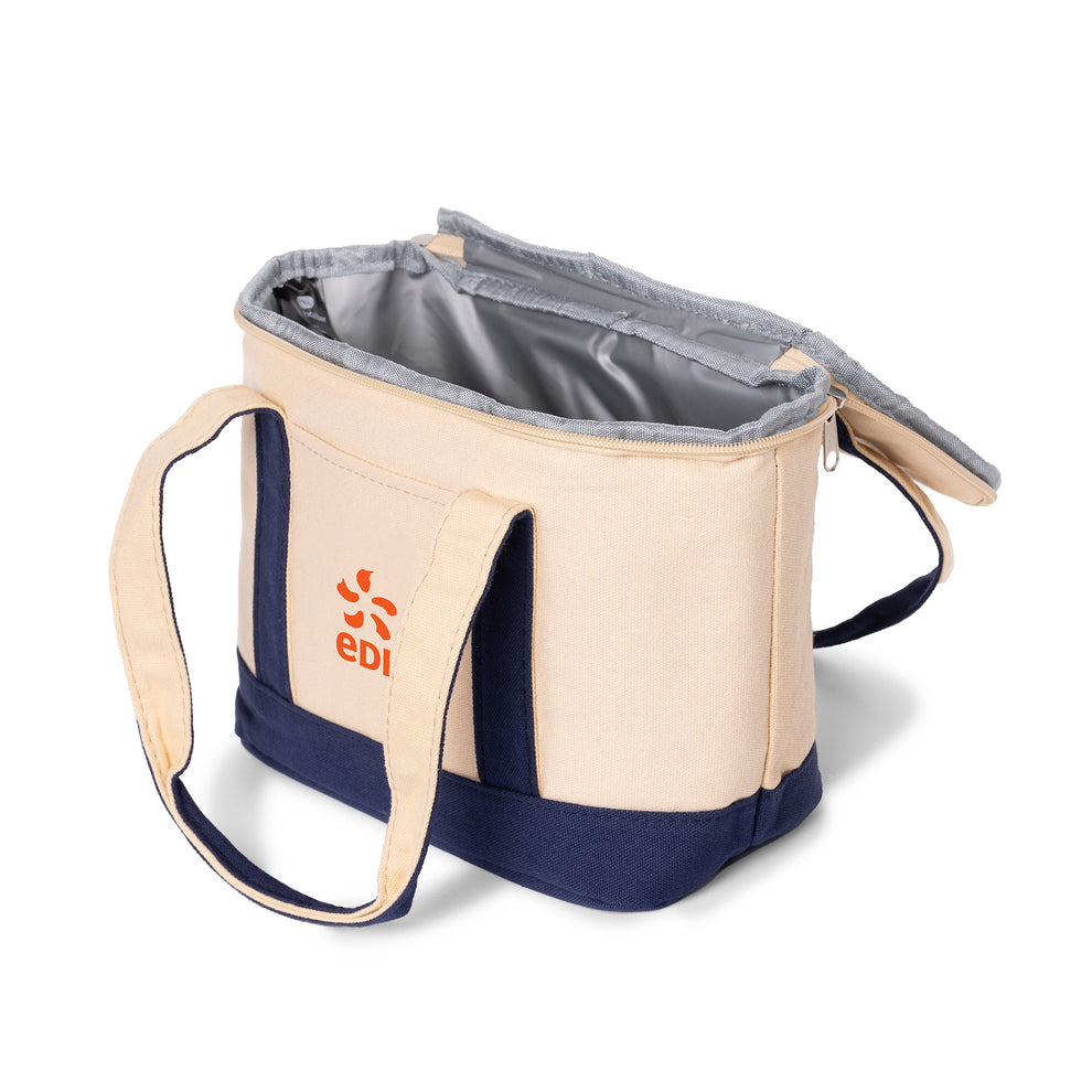 Insulated Cotton Lunch Tote – High Caliber Line