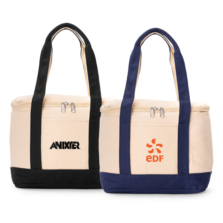 Insulated Cotton Lunch Tote – High Caliber Line