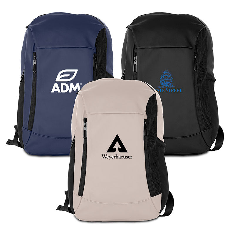 PU Leatherette Water Resistant Backpack – High Caliber Line