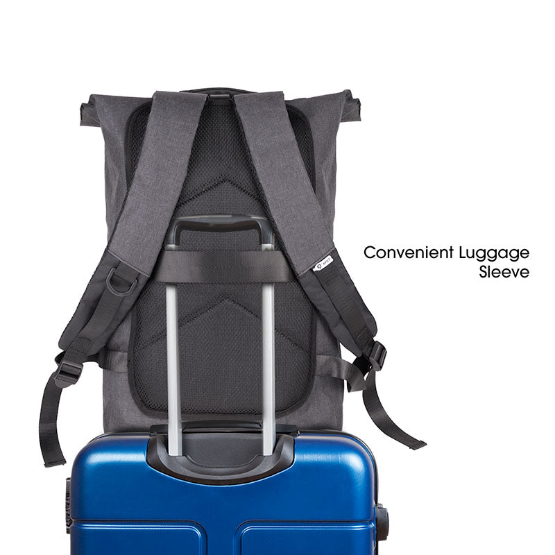 Waterproof rPET Roll-Top Backpack – High Caliber Line