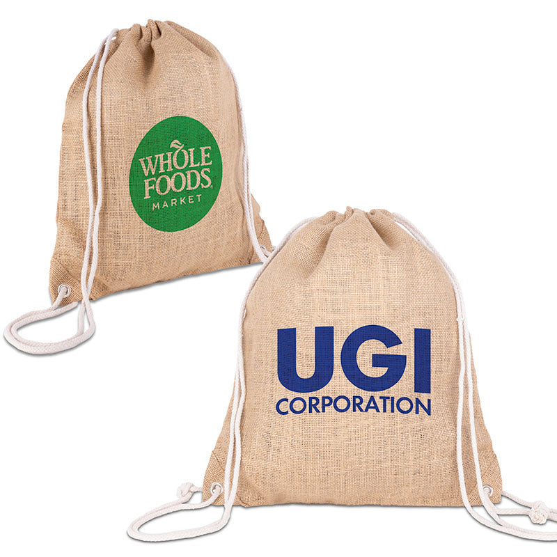Jute Drawstring Bag – High Caliber Line