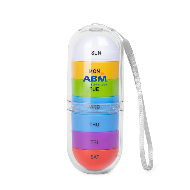 Capsule 7-Grid Pill Organizer – High Caliber Line