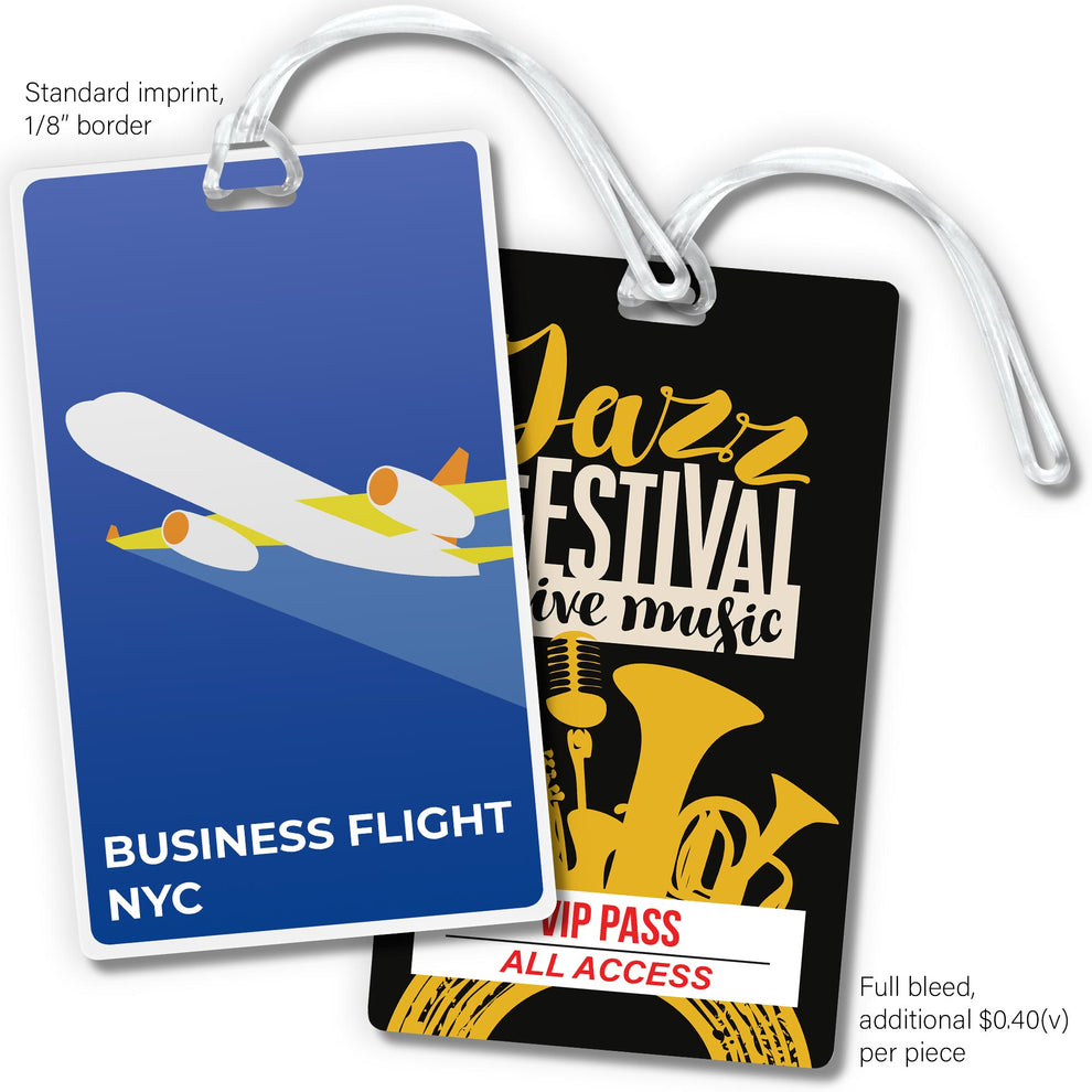 Imprinted Large Luggage Tag – High Caliber Line