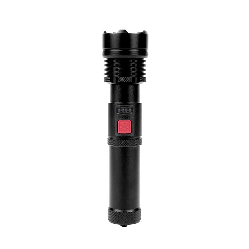 800LM Metal Flashlight with 1500mAh Rechargeable Battery – High Caliber ...