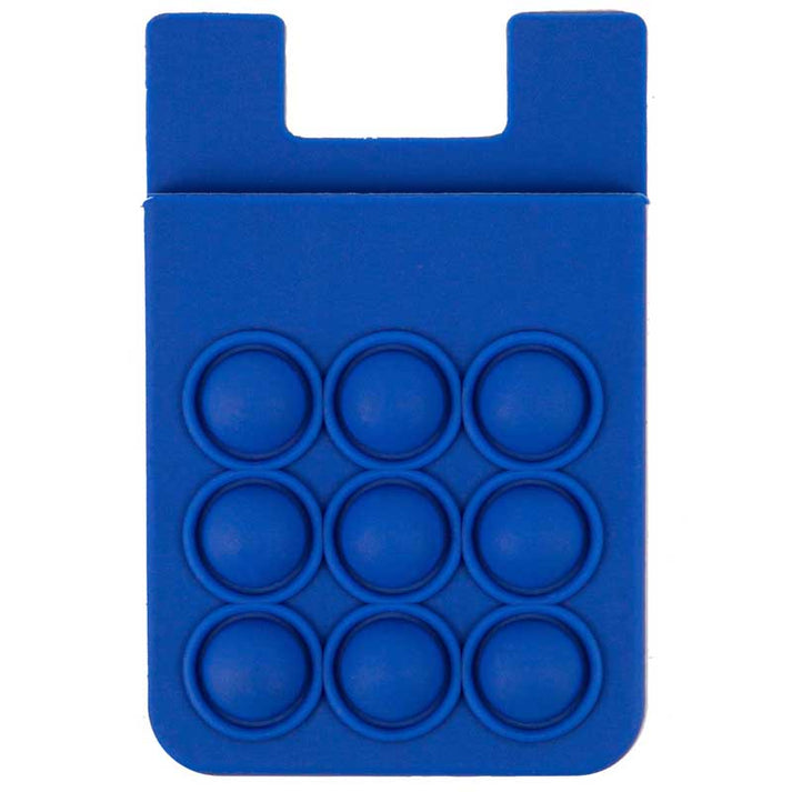 Popper Stress Reliever Silicone Phone Wallet – High Caliber Line