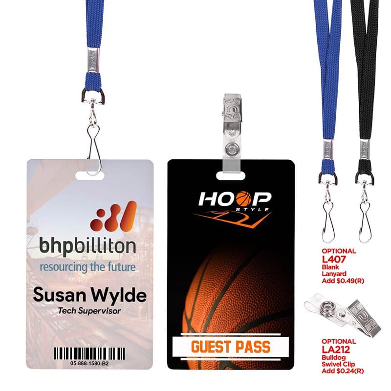 Digital ID/Credential Badge 3.375x2.125 – High Caliber Line