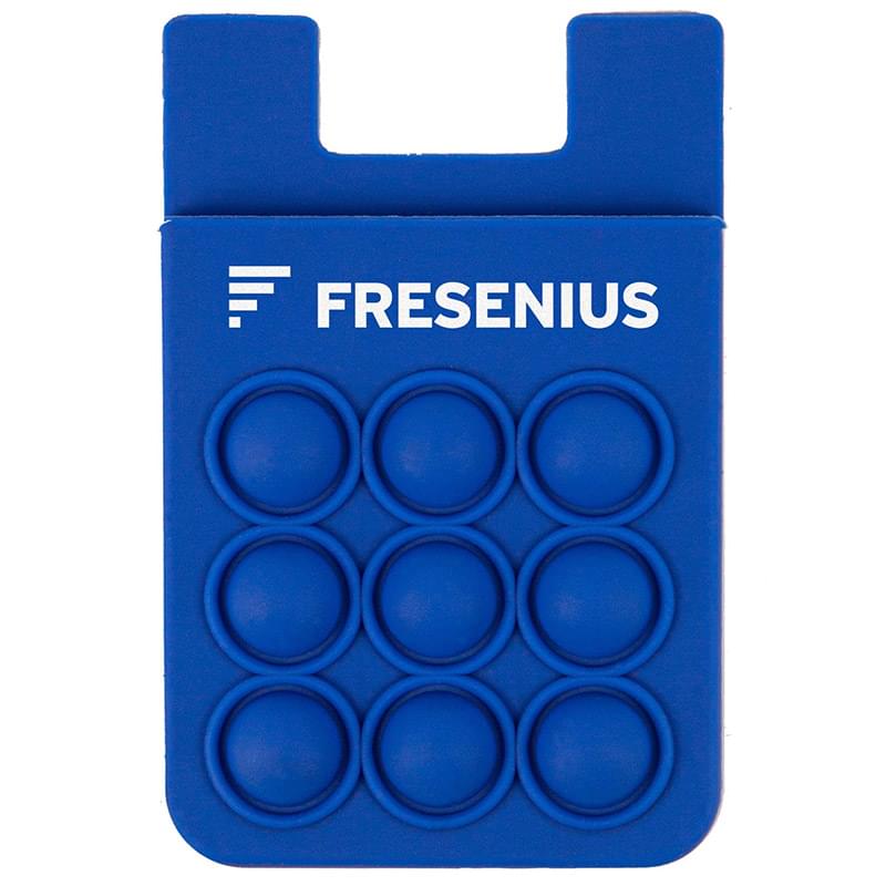 Popper Stress Reliever Silicone Phone Wallet – High Caliber Line